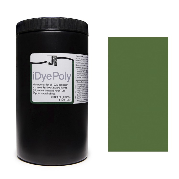 Краситель для полиэстра и нейлона Jacquard "Idye poly" 452 Green, 450 ...